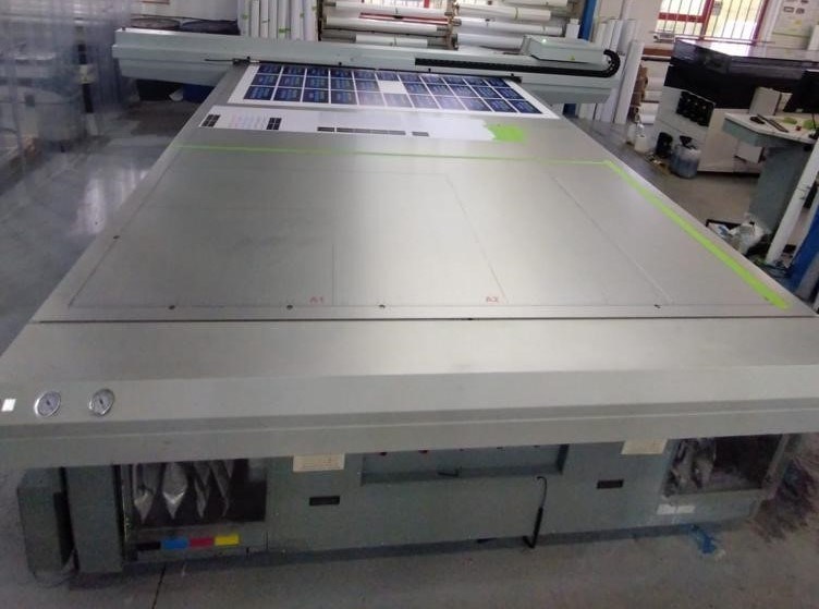 Used CANON OCE ARIZONA 1260XT FLATBED UV PRINTER 3.5x2.5M year 2017 ...