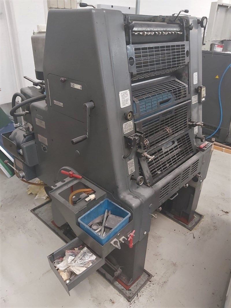 1 color Used Heidelberg GTO46 1 + year 1989 | PressCity