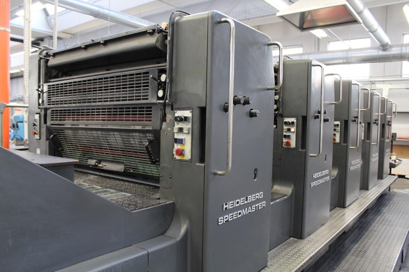 5 color Used HEIDELBERG 102 FP year 1990 | PressCity