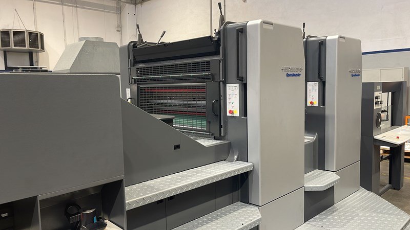 2 color Used Heidelberg SM102 2 P year 2000 | PressCity