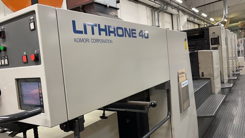 4 color Used Komori LITHRONE 40 4 L year 2001 | PressCity
