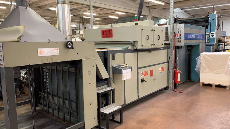 2 color Used Manroland R 800 2 6 Inline Coater THESIS year 1980 | PressCity