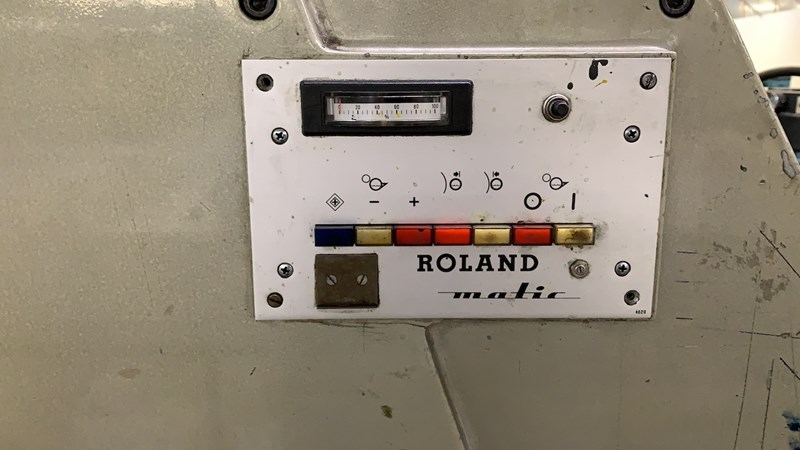 2 color Used Manroland R 800 2 6 Inline Coater THESIS year 1980 | PressCity