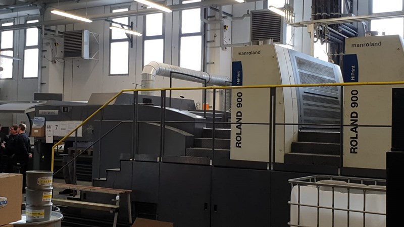 8 color Used Manroland 900 XXL 8 P HIPRINT year 2009 | PressCity