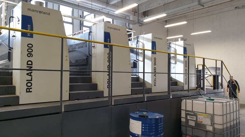 8 color Used Manroland 900 XXL 8 P HIPRINT year 2009 | PressCity