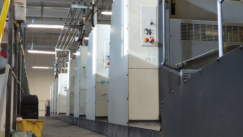 8 color Used Manroland 900 XXL 8 P HIPRINT year 2009 | PressCity